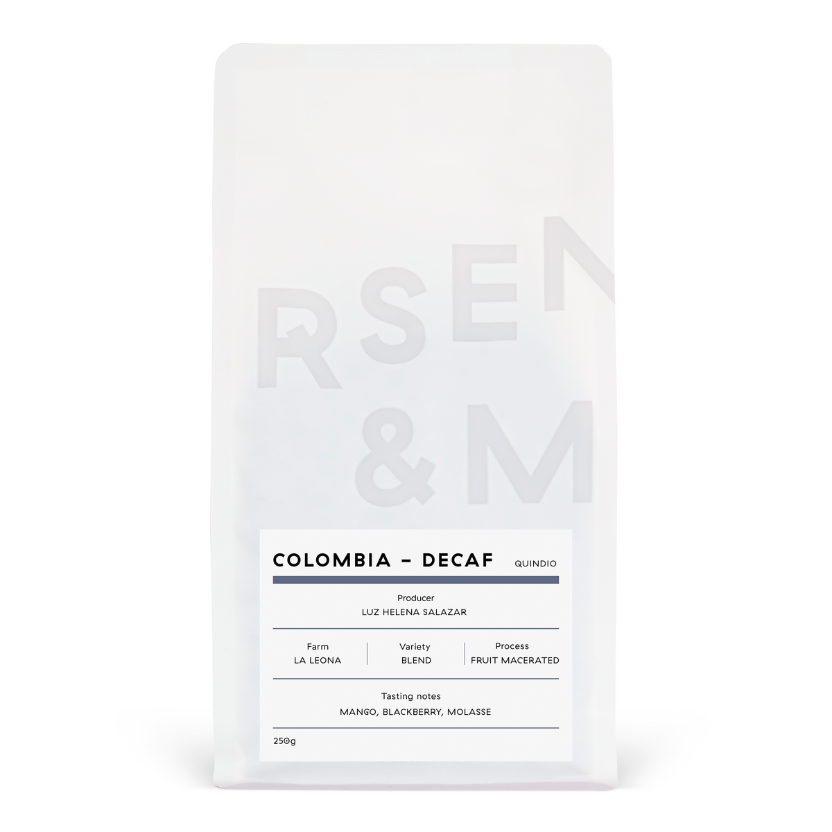 Luz Helena Salazar - La Leona - Blend - Fruit macerated Washed - Decaf ...